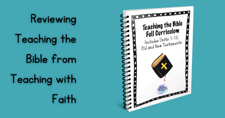 Reviewing Teaching the Bible Curriculum from Teaching with Faith - In ...